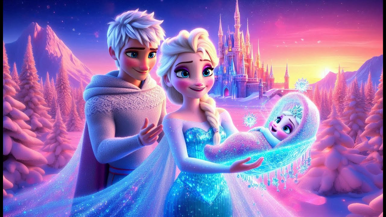 Elsa's Magical Baby Arrival 👶 ️ | Frozen Lullaby Storytime 🌙 | Bedtime ...