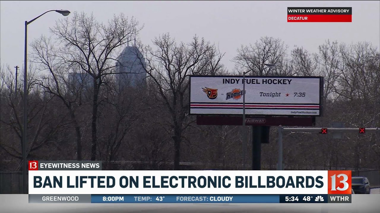 Changes in rules for electronic billboards - YouTube