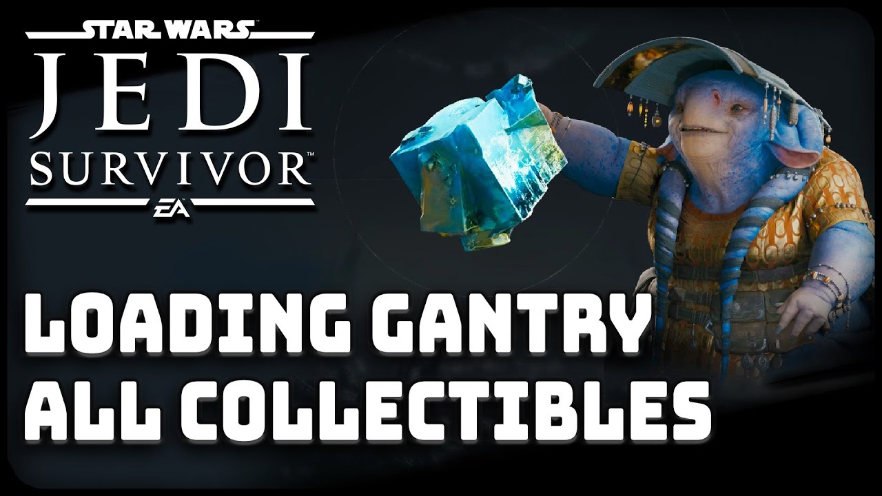 All Koboh Loading Gantry Collectibles Star Wars Jedi Survivor - YouTube