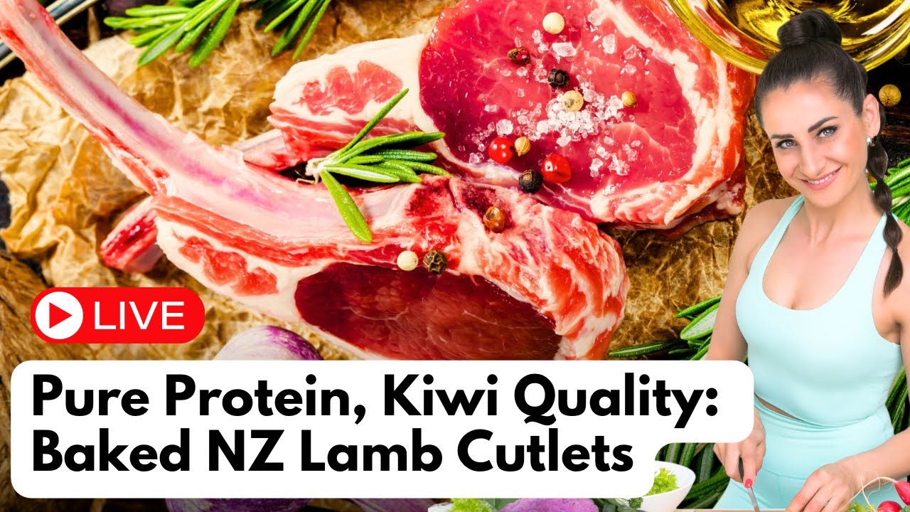 Next-Level Protein: Baked NZ Lamb Cutlets for Strength & Recovery - YouTube