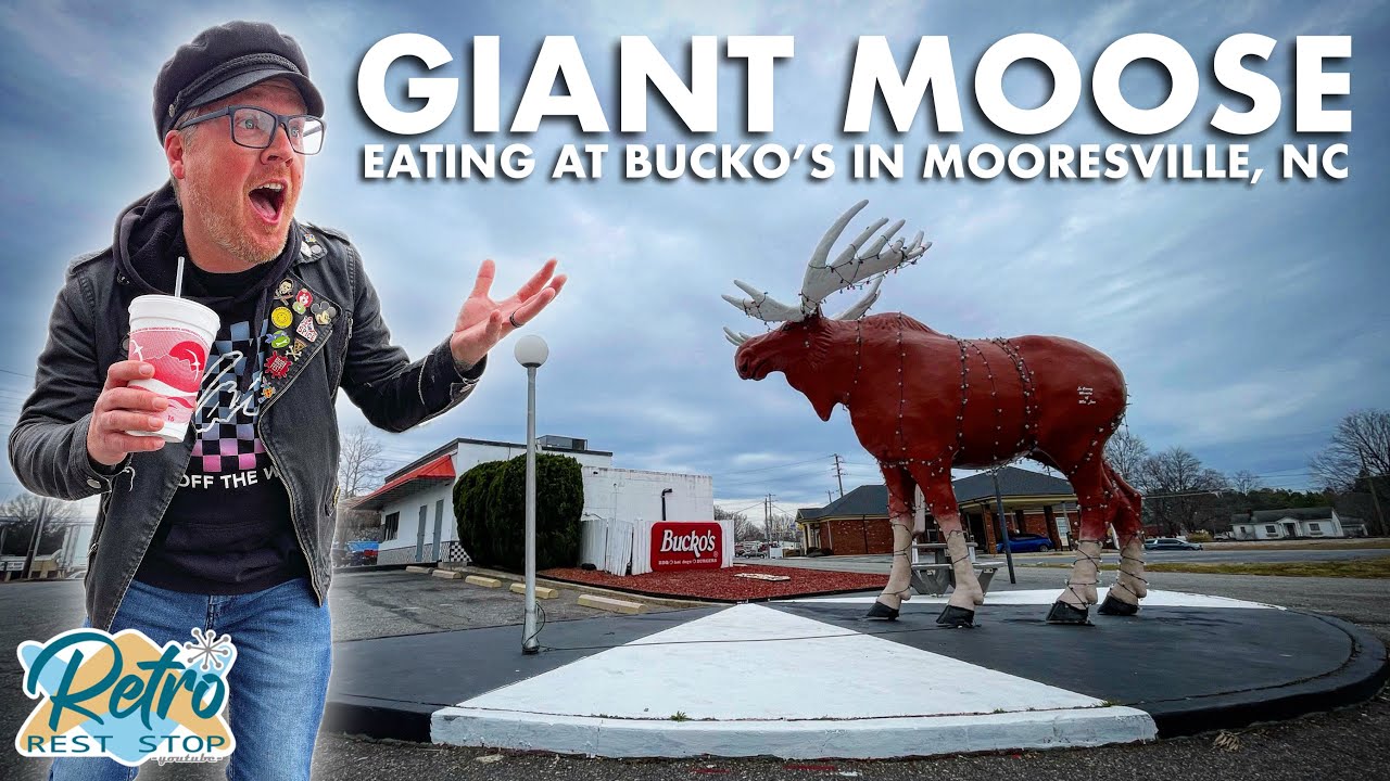 Heritage USA Moose & Delicious Food At Bucko’s In Mooresville North ...