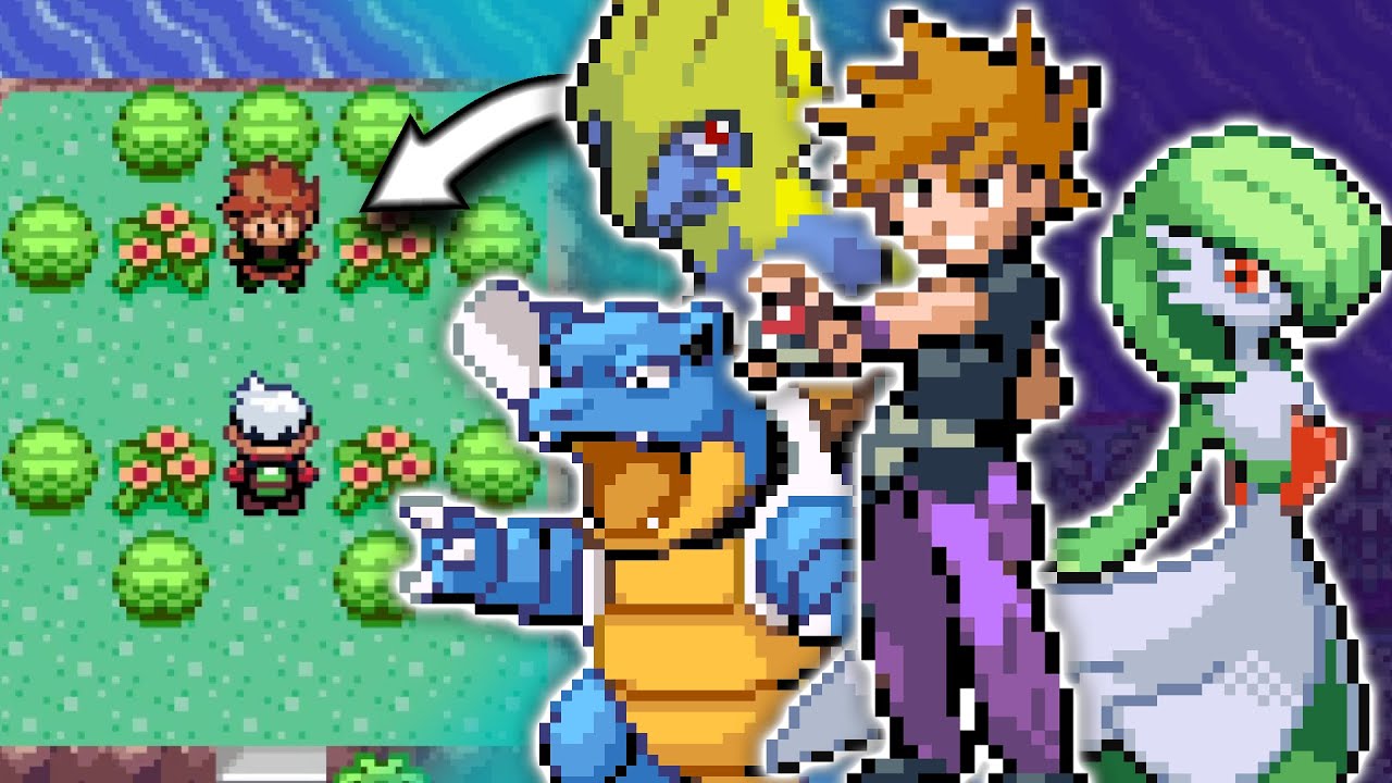 Postgame Boss Battle with BLUE in Pokemon Emerald?! - YouTube