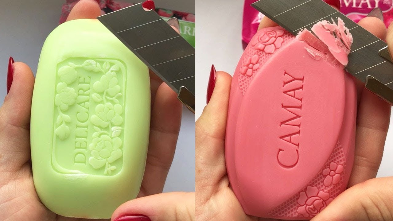 Ultimate Relaxation with 2X Soap Cutting ASMR - YouTube