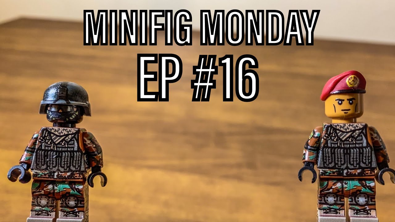 Brickmania Modern Afghan National Army Commando Minifigure Review - YouTube