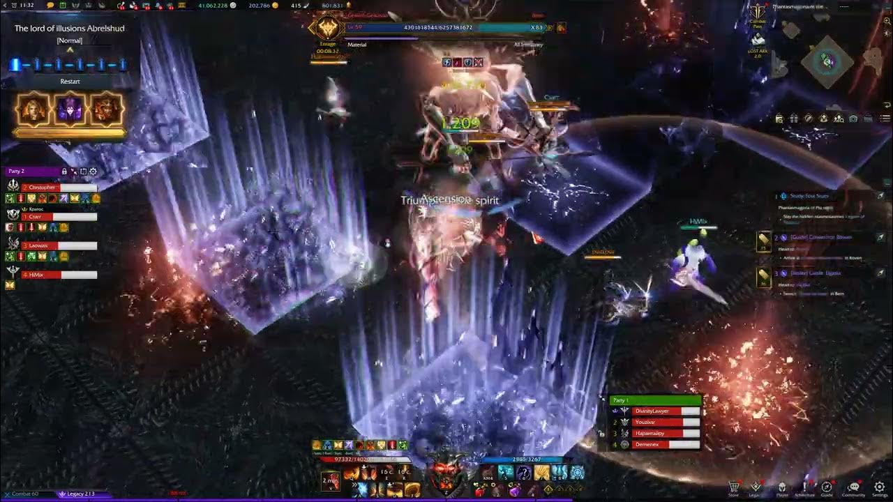 Lost Ark 1500 Berserker's Technique Brelshaza P1 Normal Mode - YouTube