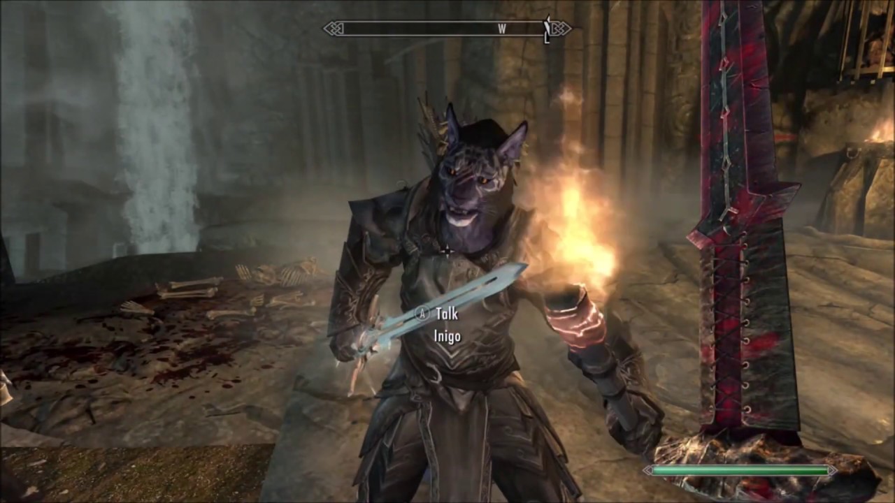 Visiting Raven Rock Mine With Inigo (Skyrim: Special Edition) - YouTube