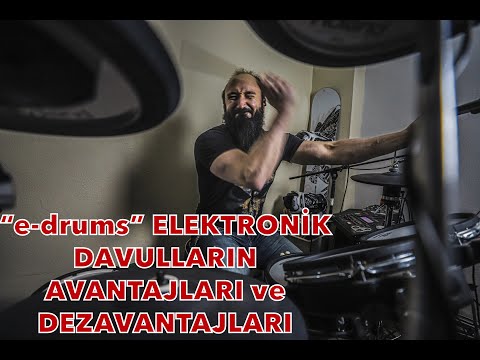 Onur Akça Davul Sınıfı Davul Dersleri #1 e-Drums Elektronik Davulların Avantajları ve Dezavantajları