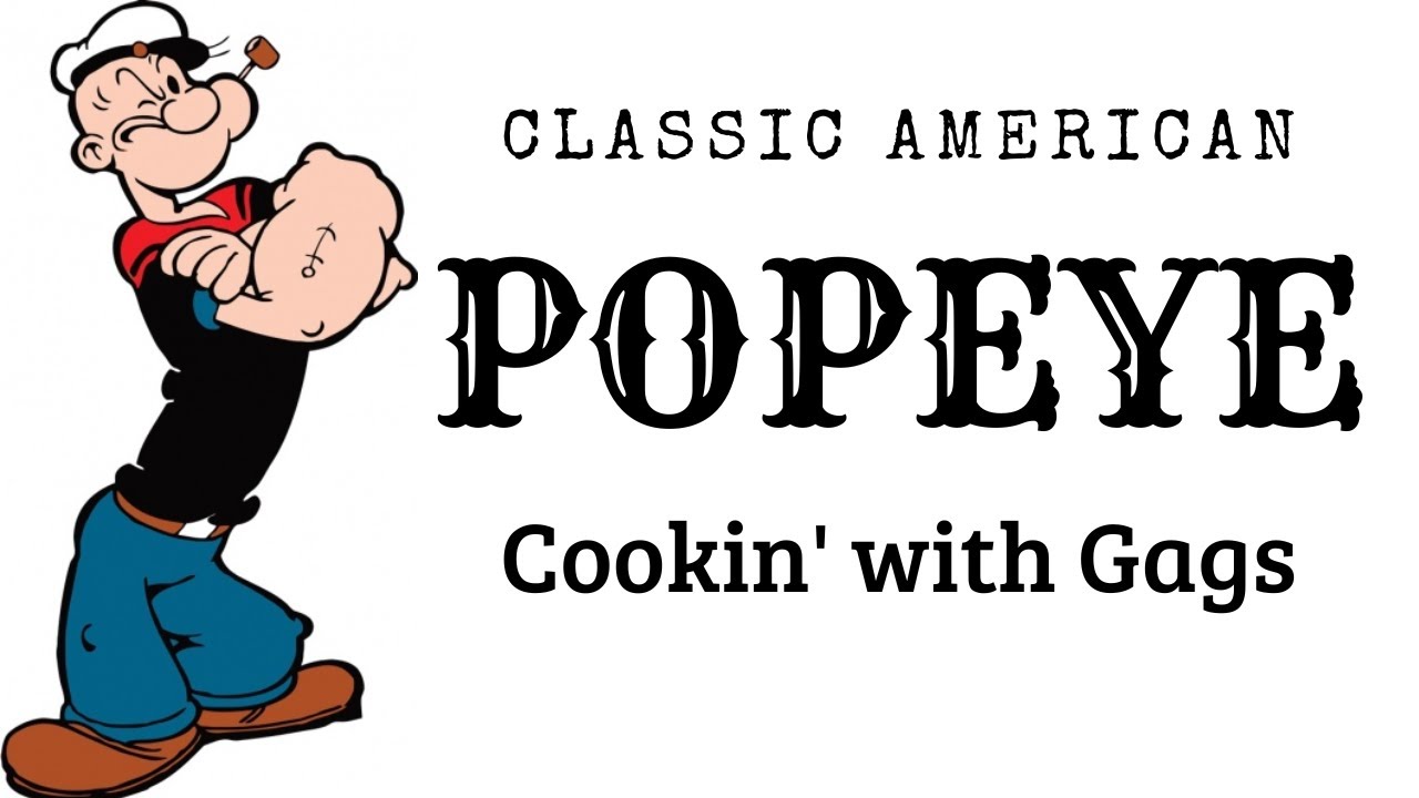 Popeye | Cookin with Gags [Classic Cartoon] [Classic American] - YouTube