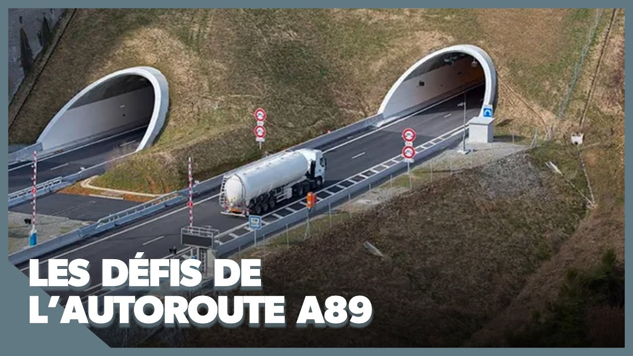 Les nombreux défis de l'A89 - YouTube