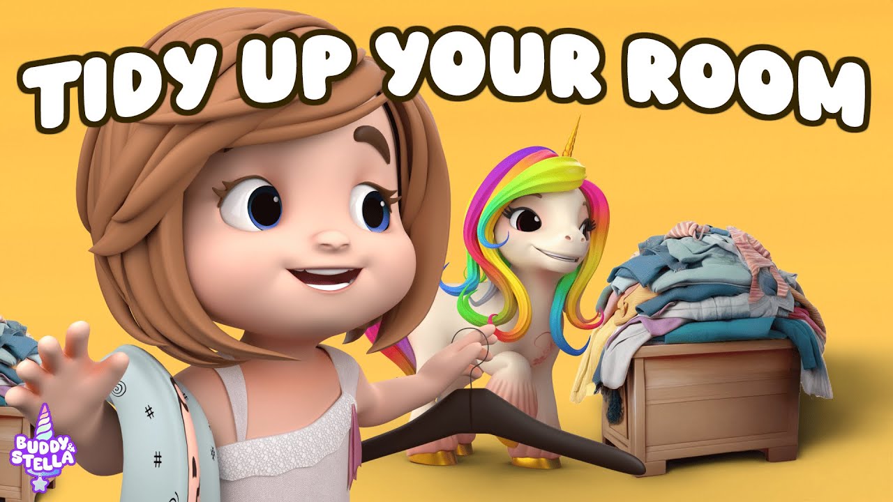 Kids Song Clean with me - Stella and Emma - Tidy up your room | Buddy ...
