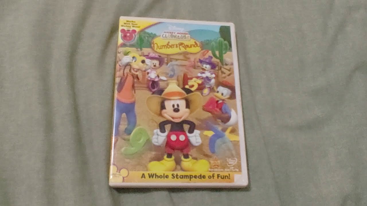 MICKEY MOUSE CLUBHOUSE - Numbers Roundup DVD Overview! - YouTube