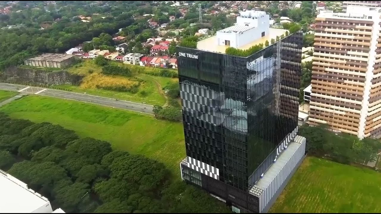 ONE TRIUM TOWER Office Building for Lease in Alabang - YouTube