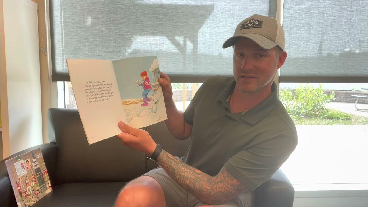 Kyle Brodziak reading ‘Just one Goal’ by Robert Munsch - YouTube