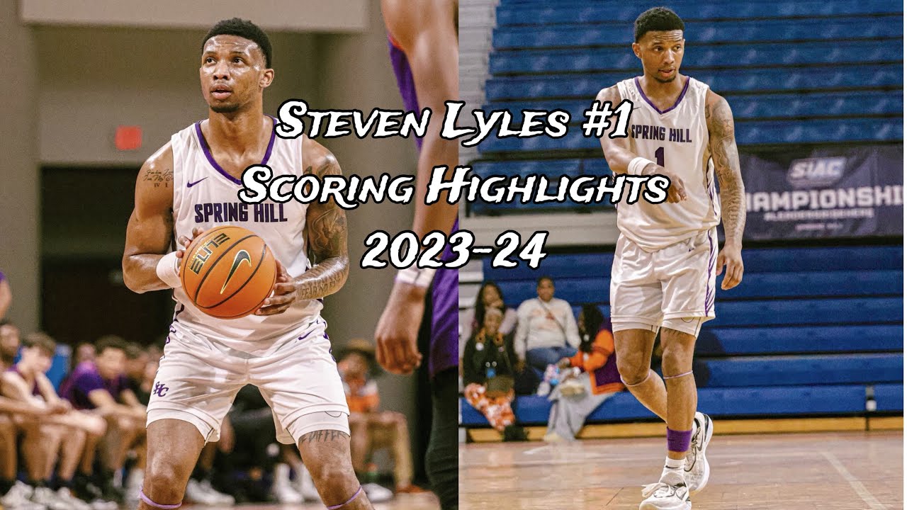 Steven Lyles Junior Season Highlights 2023-24 - YouTube