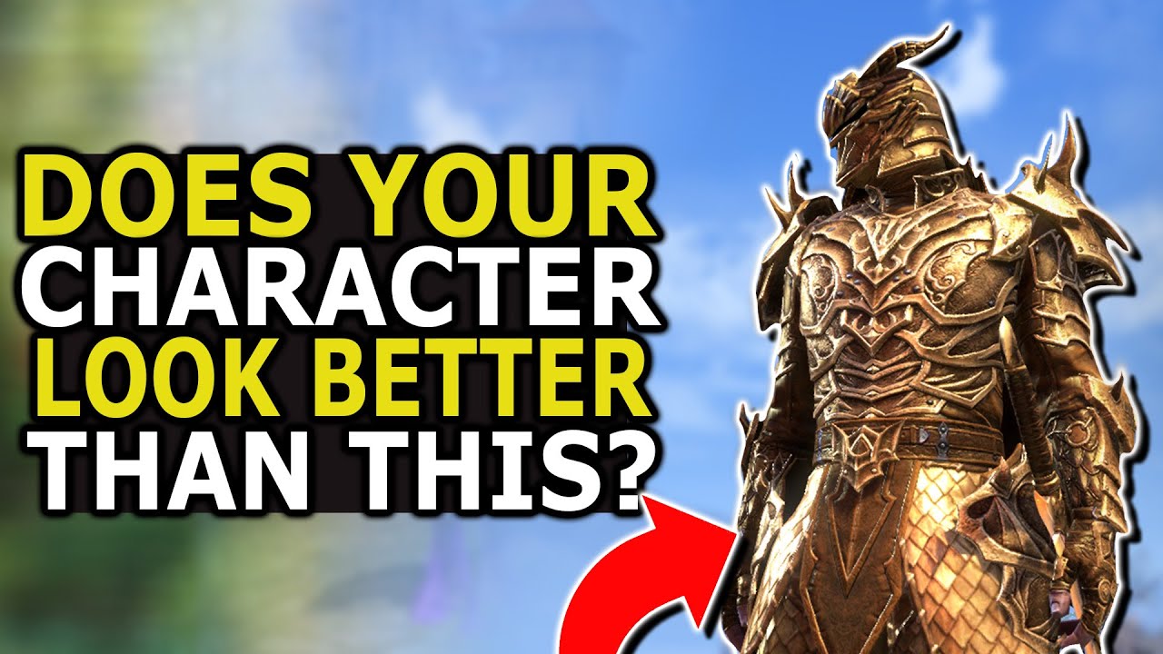 Here's How to make your Character Look GOOD in ESO! Top 5 Fashion - YouTube