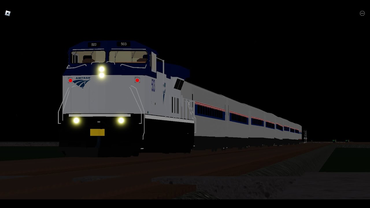 Amtrak P32-BWH 503 With Nice K5H Leads Amtrak 98 - YouTube