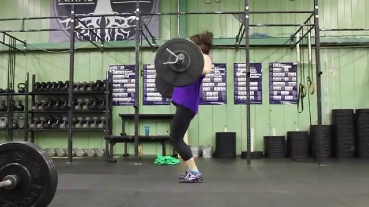 Slow Motion Power Cleans - YouTube