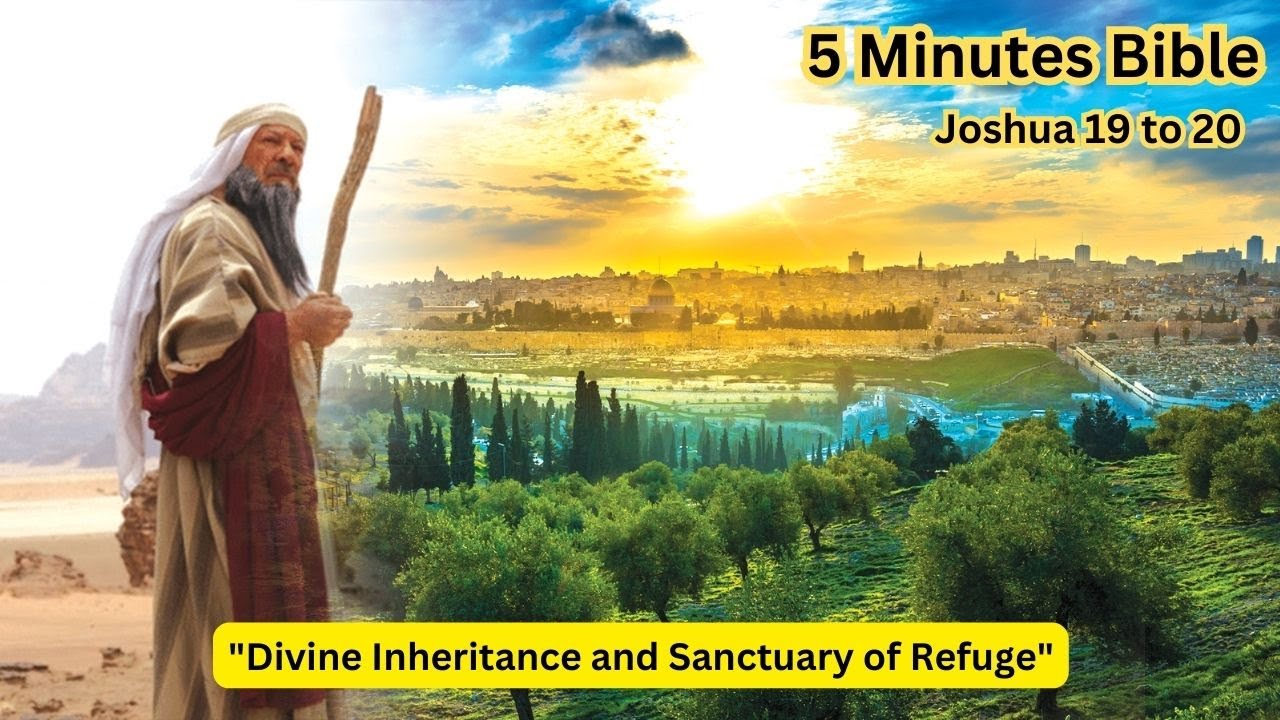 5 Minutes Bible | Joshua Chapter 19 to 20 | Old Testaments #God #Jesus ...