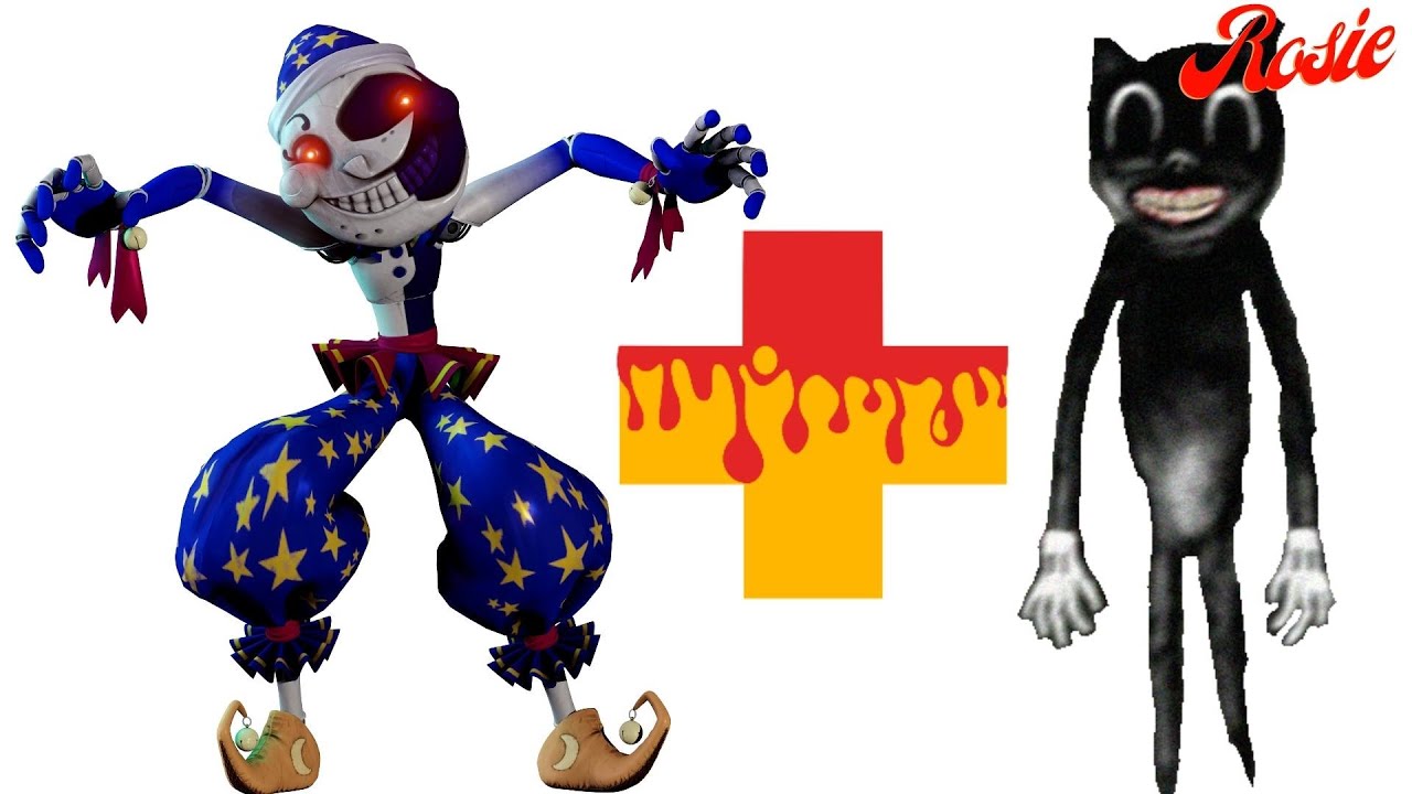 MOONDROP + CARTOON CAT = ??? (FNAF ANIMATION) #rosie - YouTube