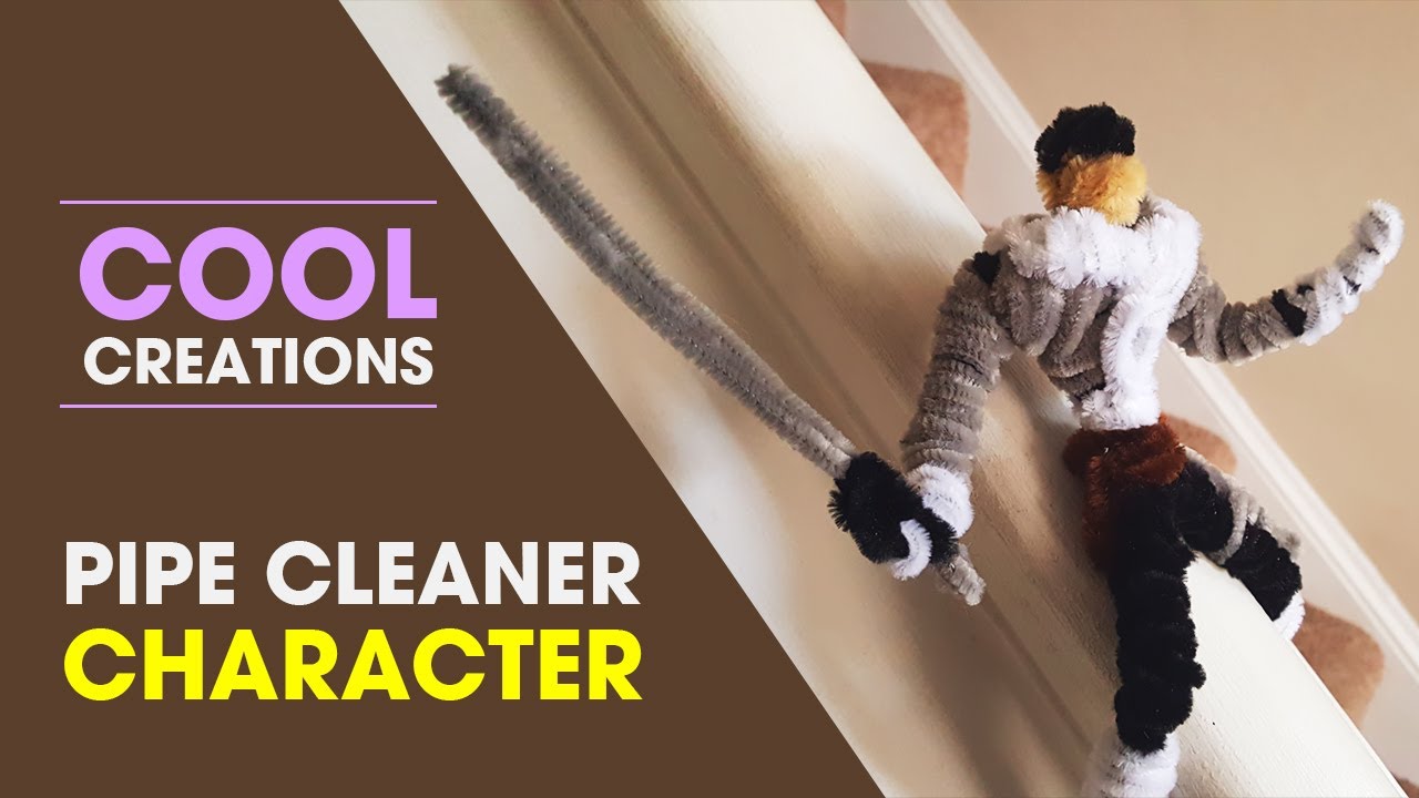 Pipe Cleaner Character DIY Creation ~ Fun Craft - YouTube