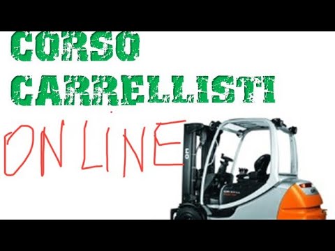 Corso carrellista online, informazione e formazione per carrellisti ...