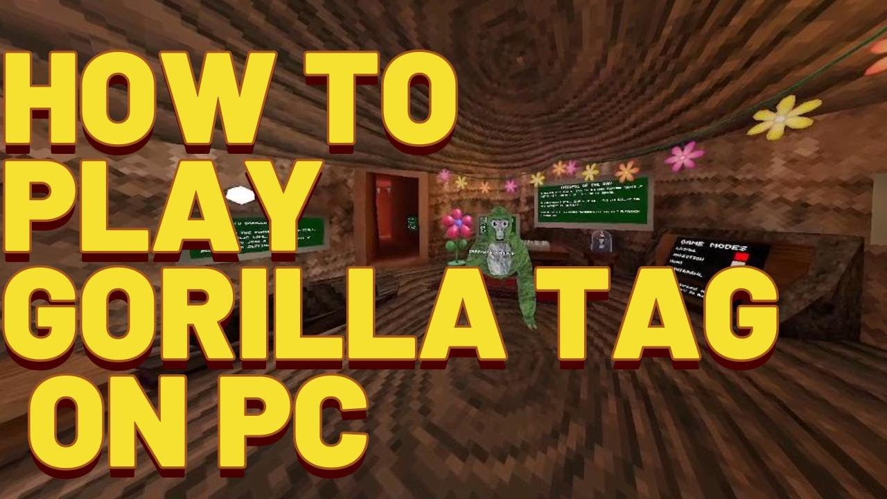 how to play gorilla tag with keyboard and mouse - YouTube