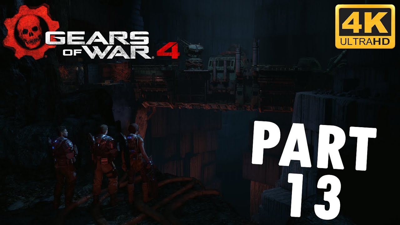 Gears of War 4 - 100% Playthrough - Part 13 - THE ELEVATOR TO HELL (XBOX SERIES X - 4K) - YouTube