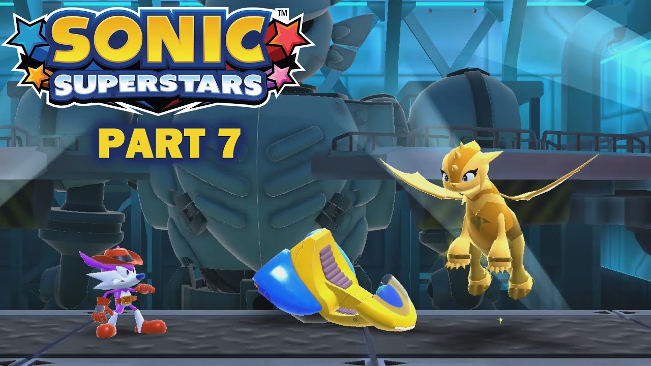 Sonic Superstars (Blind) Part 7 ~ Time for That Infamous Fang Boss ...