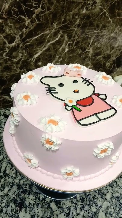Meow Meow Kitten Cake Cat Cakedecorating Youtube