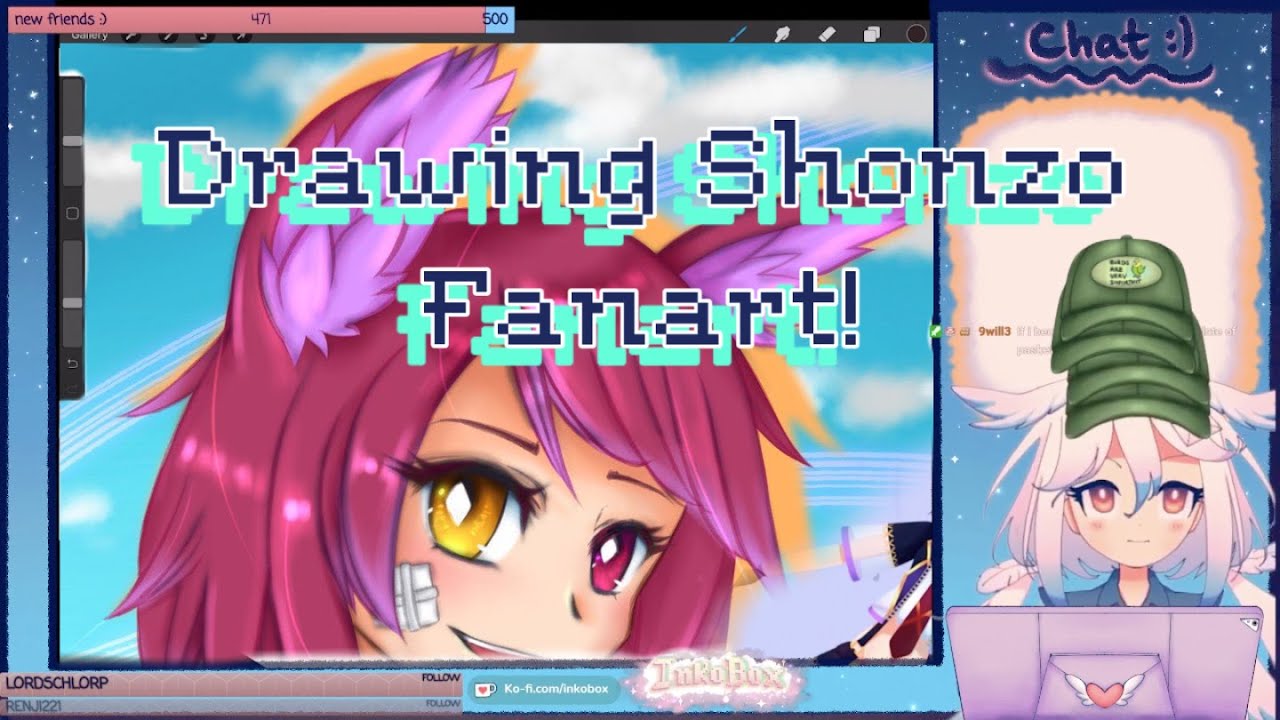 Shonzo Fanart Stream! (VOD) - YouTube