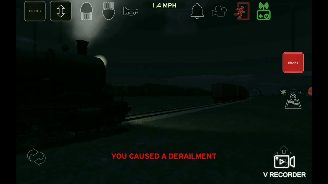flying kipper in train and rail yard - YouTube