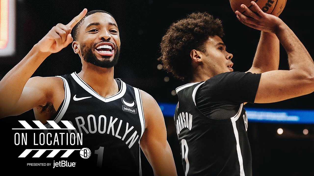 Inside the Nets' Thrilling Win Against Atlanta | On Location with The ...
