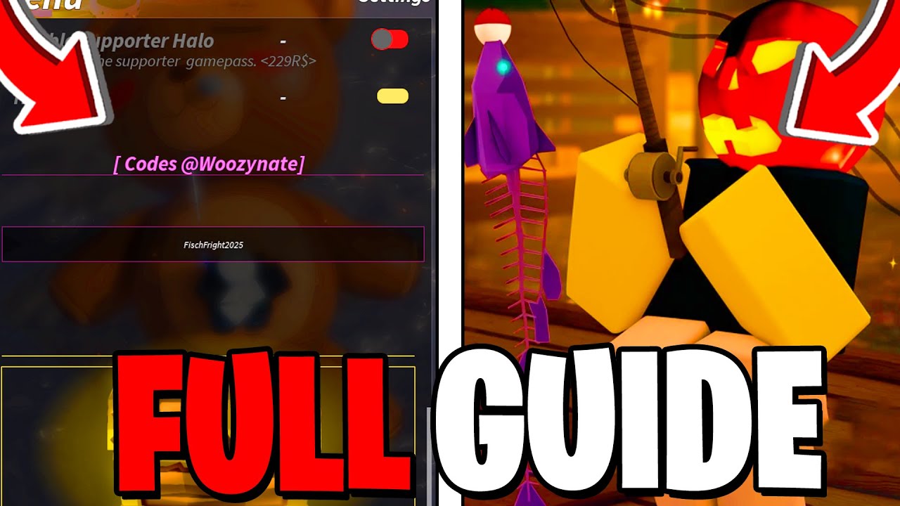 FULL GUIDE To The FISCHFRIGHT UPDATE In Fisch! (New Rods, Ingredient ...