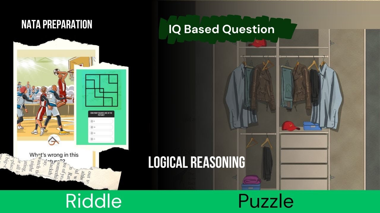 Logical/ Diagrammatical/ IQ/ Puzzles based Questions for NATA ...