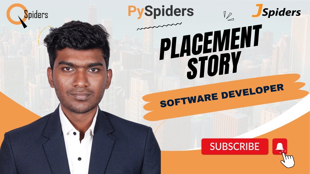 Success story of Mr.Regan David T D as a software Engineer Qspiders ...