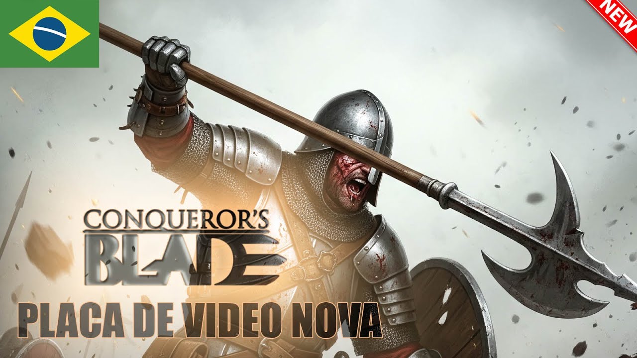 🛡️ 1º VEZ JOGANDO COM ALABARDA COM A NOVA PLAVA DE VIDEO NOVA NO ...