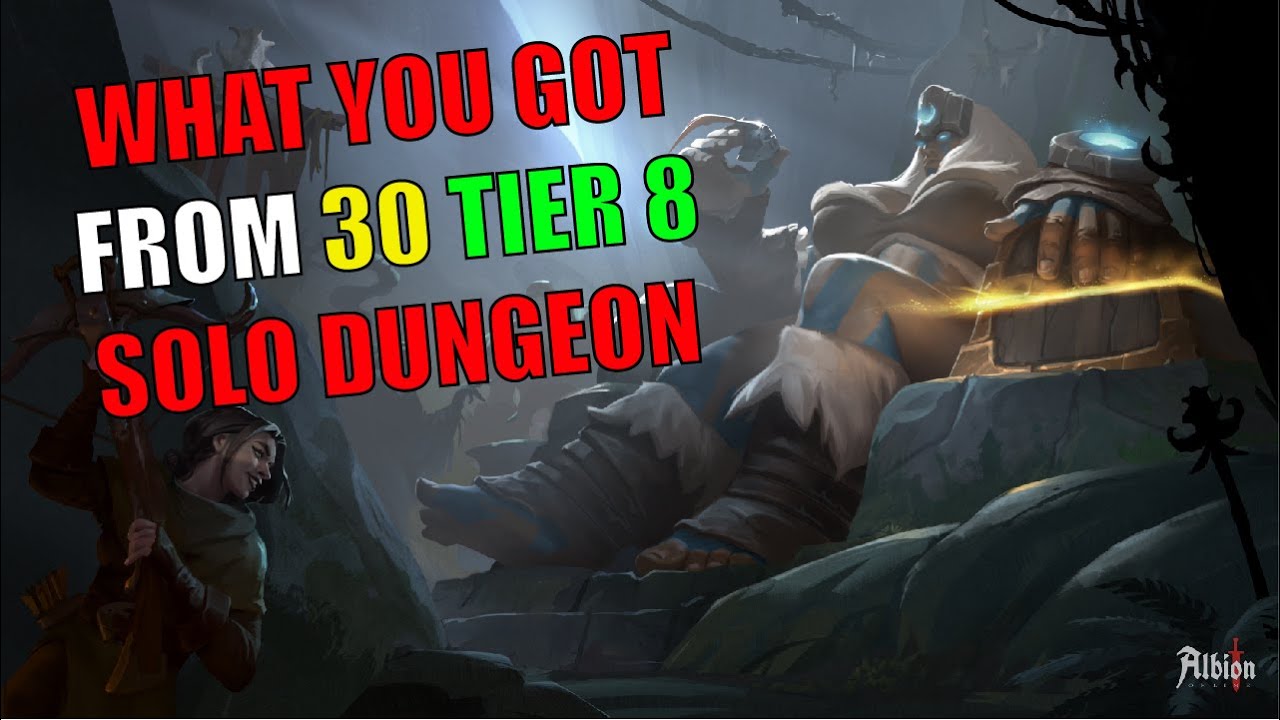 30 Tier 8 Solo Dungeon | Albion Online - YouTube