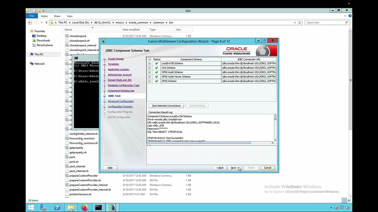 Domain creation (config.cmd) | Oracle Forms & Reports 12c (12.2.1.3.0) Part -4 - YouTube