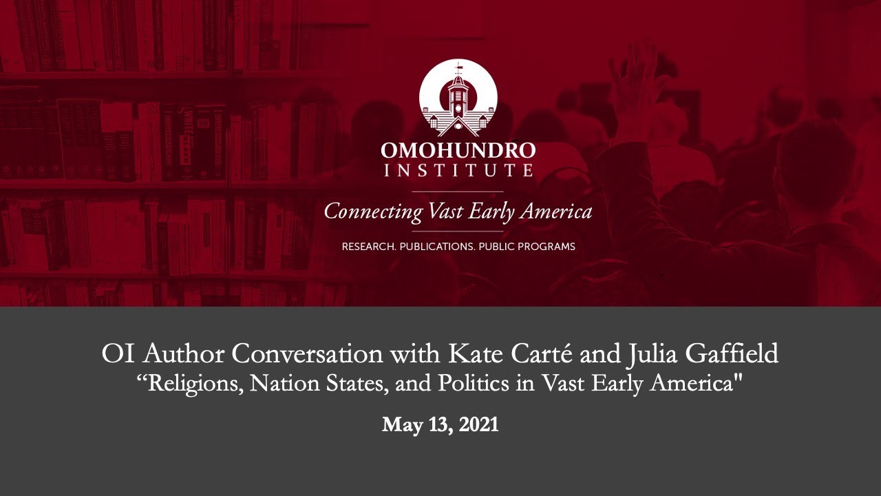 Author Conversation with Kate Carte and Julia Gaffield - YouTube