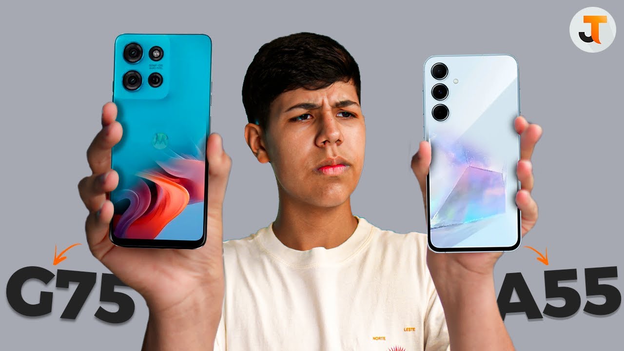 Veja! Moto G75 vs Galaxy A55 qual o melhor COMPRAR? Comparativo - YouTube