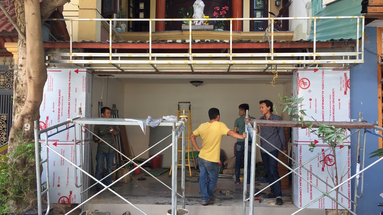 Kho Tư liệu Xây dựng - Cách thi công Alu mặt tiền shop kinh doanh ...