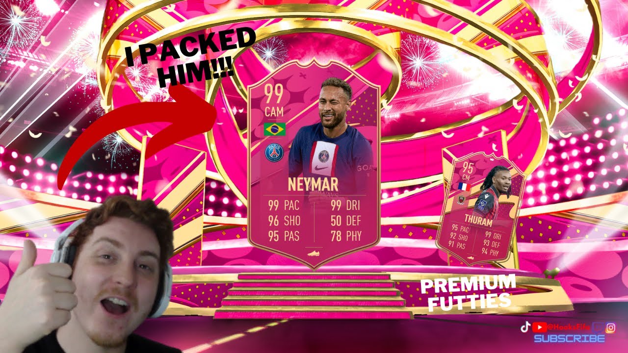 I PACKED 99 FUTTIES NEYMAR!!! 5M+ CARD PACKED! Premium FUTTIES Khephren ...