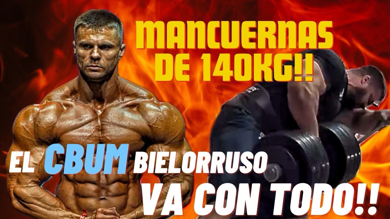 ARTUR MARCHUKEVICH!!🔥EL CBUM BIELORRUSO ENTRENA CON MANCUERNAS DE 140KG ...