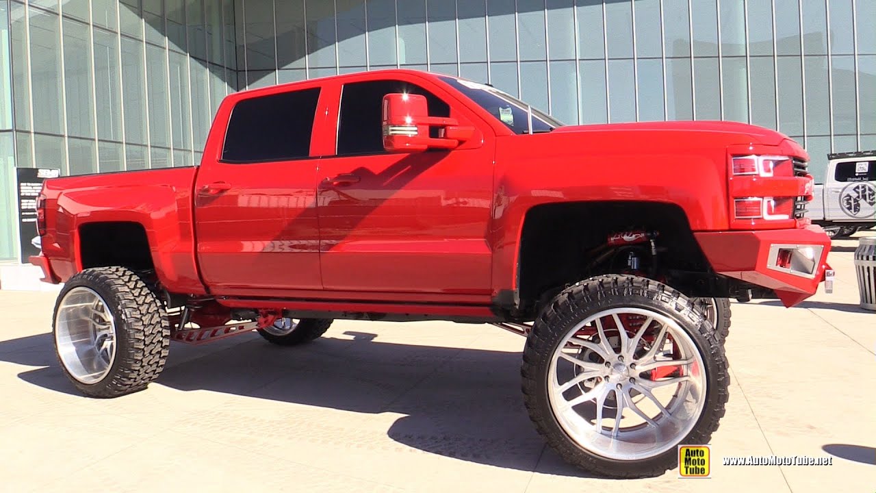 Chevrolet Silverado Team Billet Jacked Rig - Walkaround - YouTube