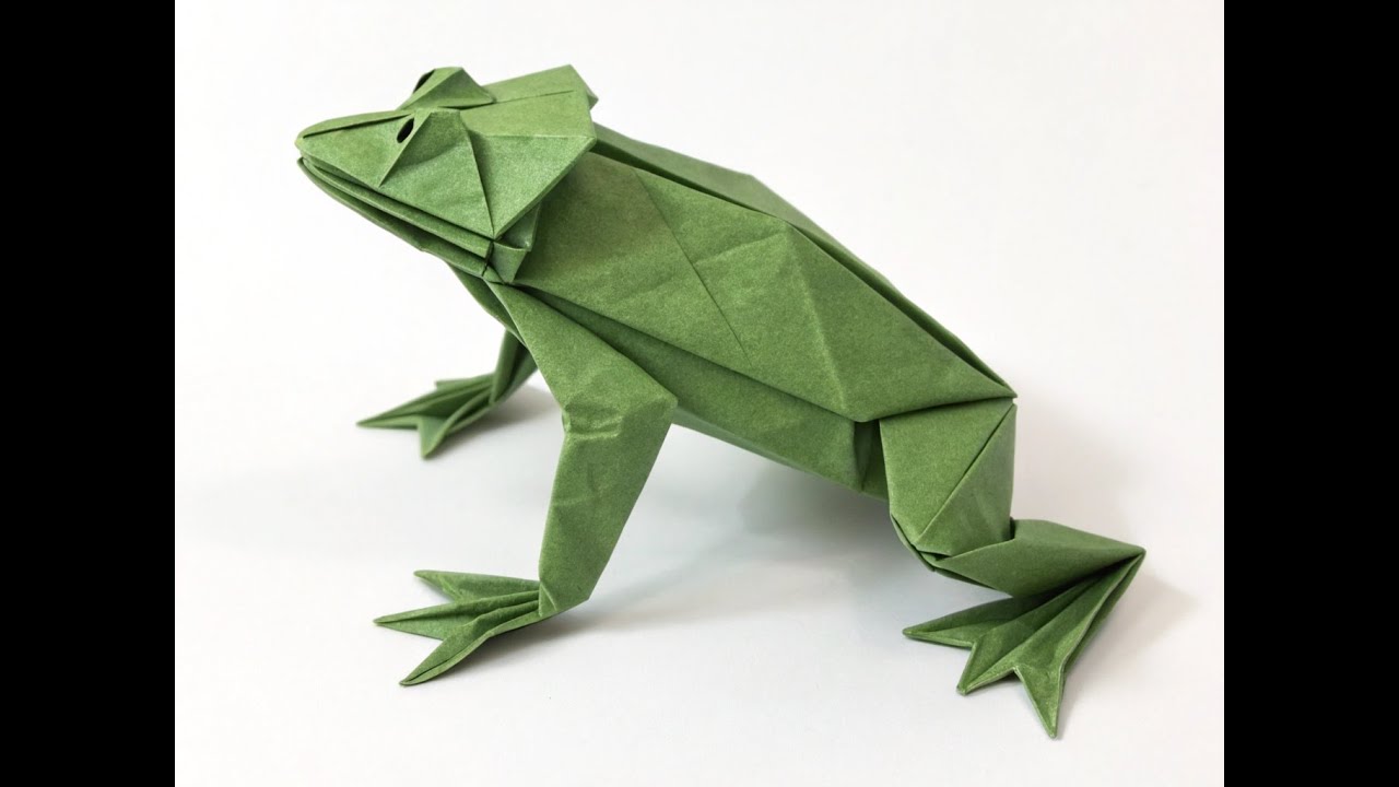 Origami -część 1 Żabka - YouTube