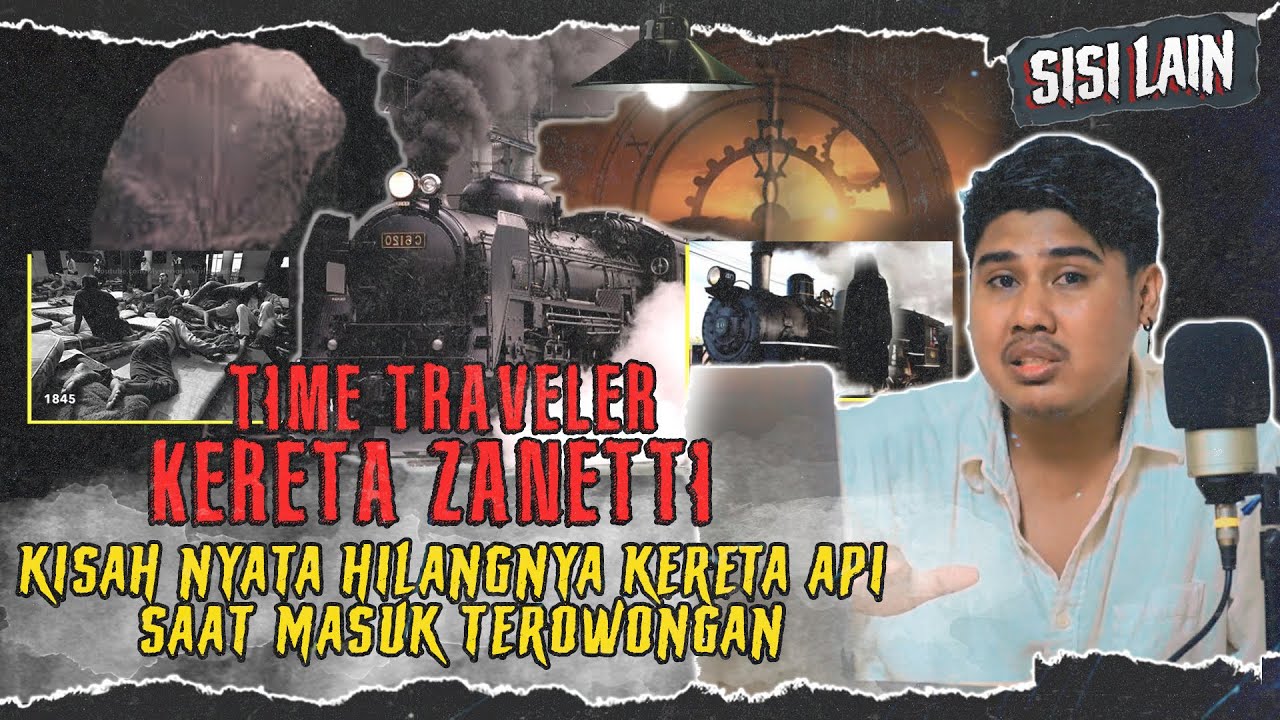 KISAH TIME TRAVELER ZANETTI TRAIN ! KERETA API YANG HILANG MISTERIUS ...