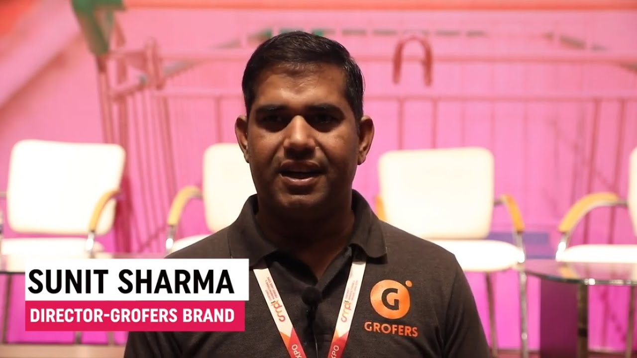 Mr. Sunit Sharma, Director - Grofers Brand at CMPL Expo 2020 - YouTube