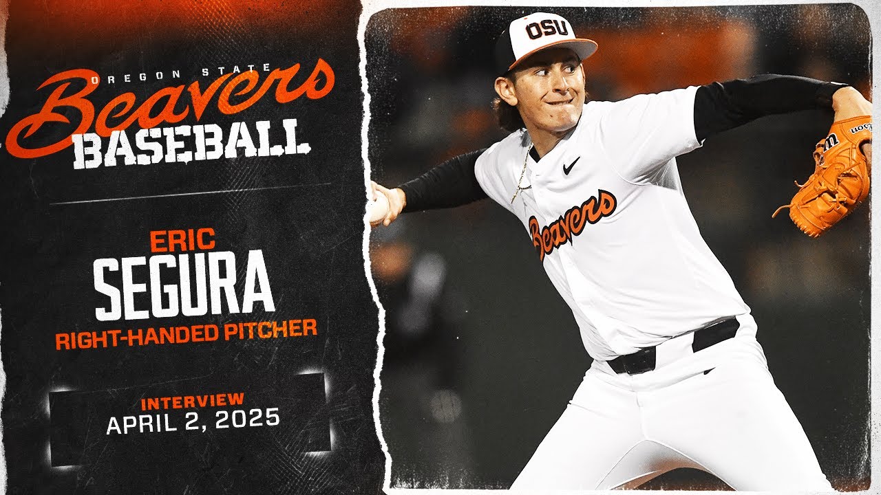 Oregon State Baseball Interview: Eric Segura (4/2/25) - YouTube