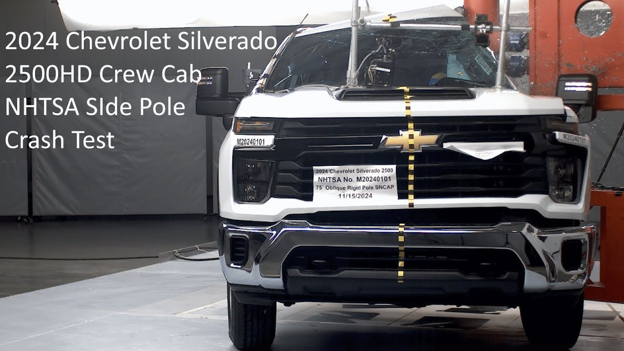 2024 Chevrolet Silverado / GMC Sierra 2500 / 3500 HD Crew Cab NHTSA ...
