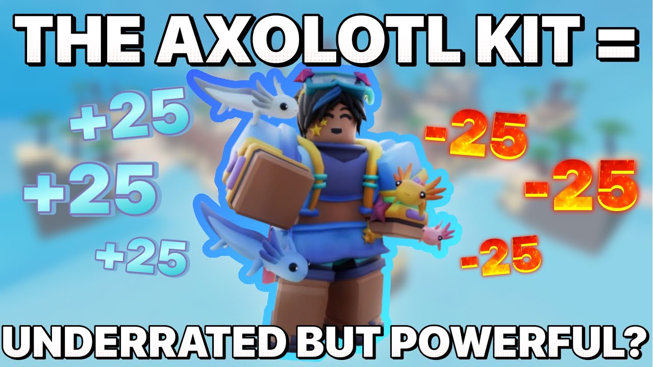 The Axolotl Amy Kit Is Shockingly Overpowered In Season 12 Bedwars ...